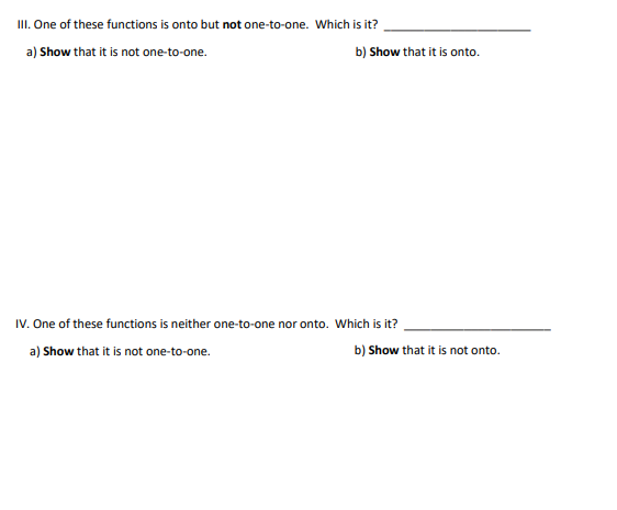 Solved Consider the following functions from (0,1) to (0,∞) | Chegg.com