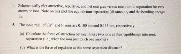 Solved Schematically plot attractive, repulsive, and net | Chegg.com Solved Schematically plot attractive, repulsive, and net | Chegg.com