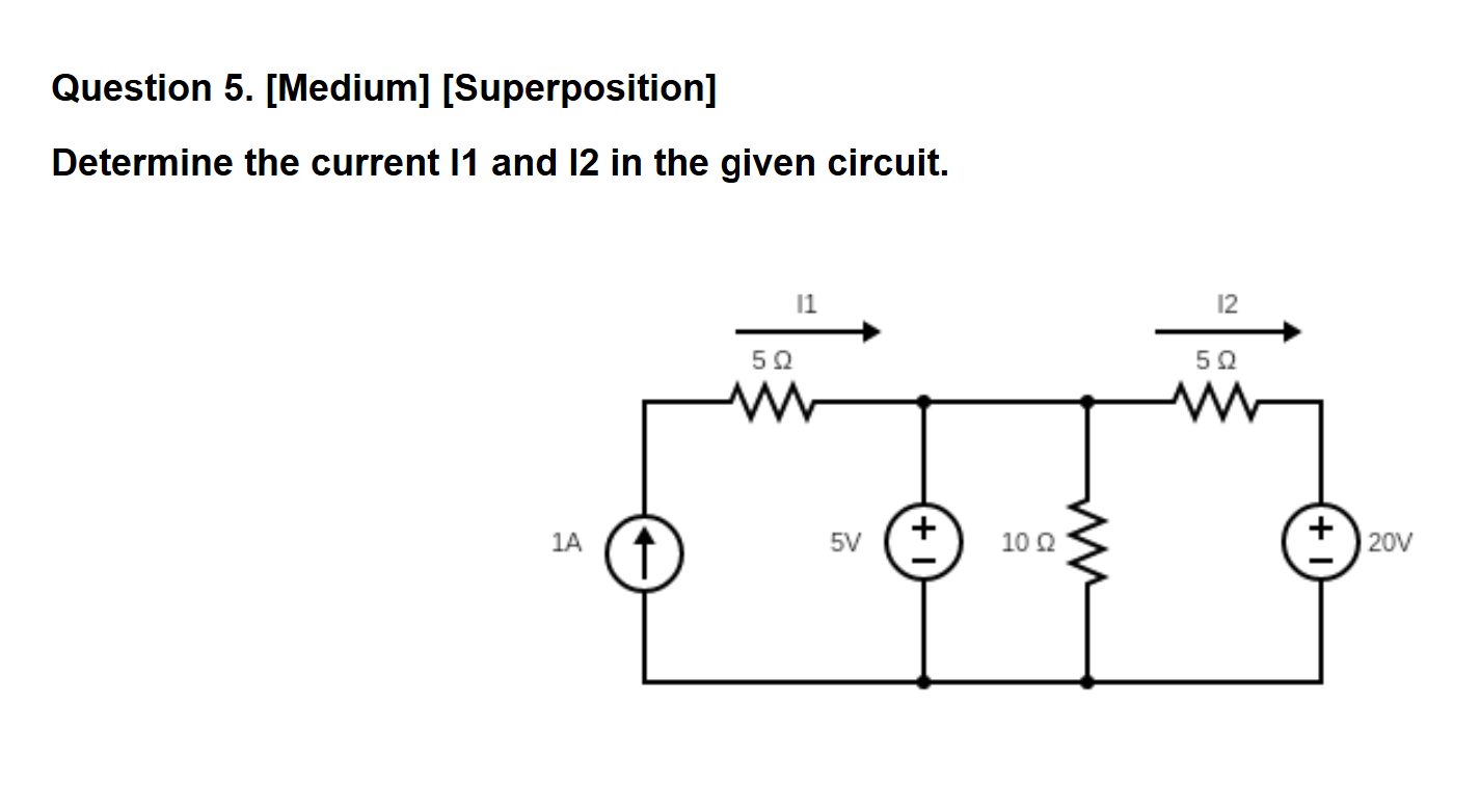 Solved Question 5. [Medium] [Superposition]Determine the | Chegg.com