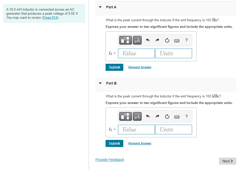 [solved] A 18 0 Mathrm{mh} Inductor Is Connected A