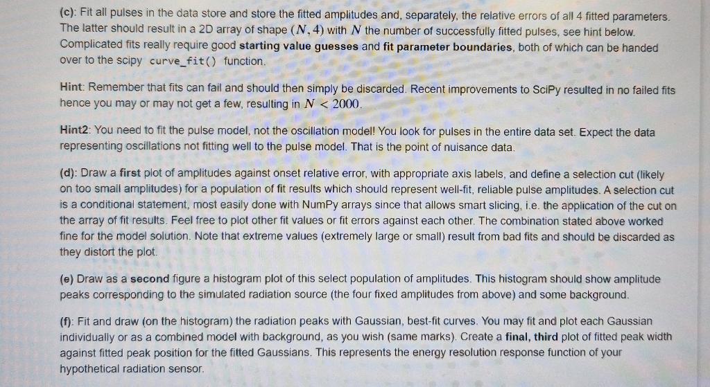 Solved Question 8: Full radiation sensor experiment | Chegg.com