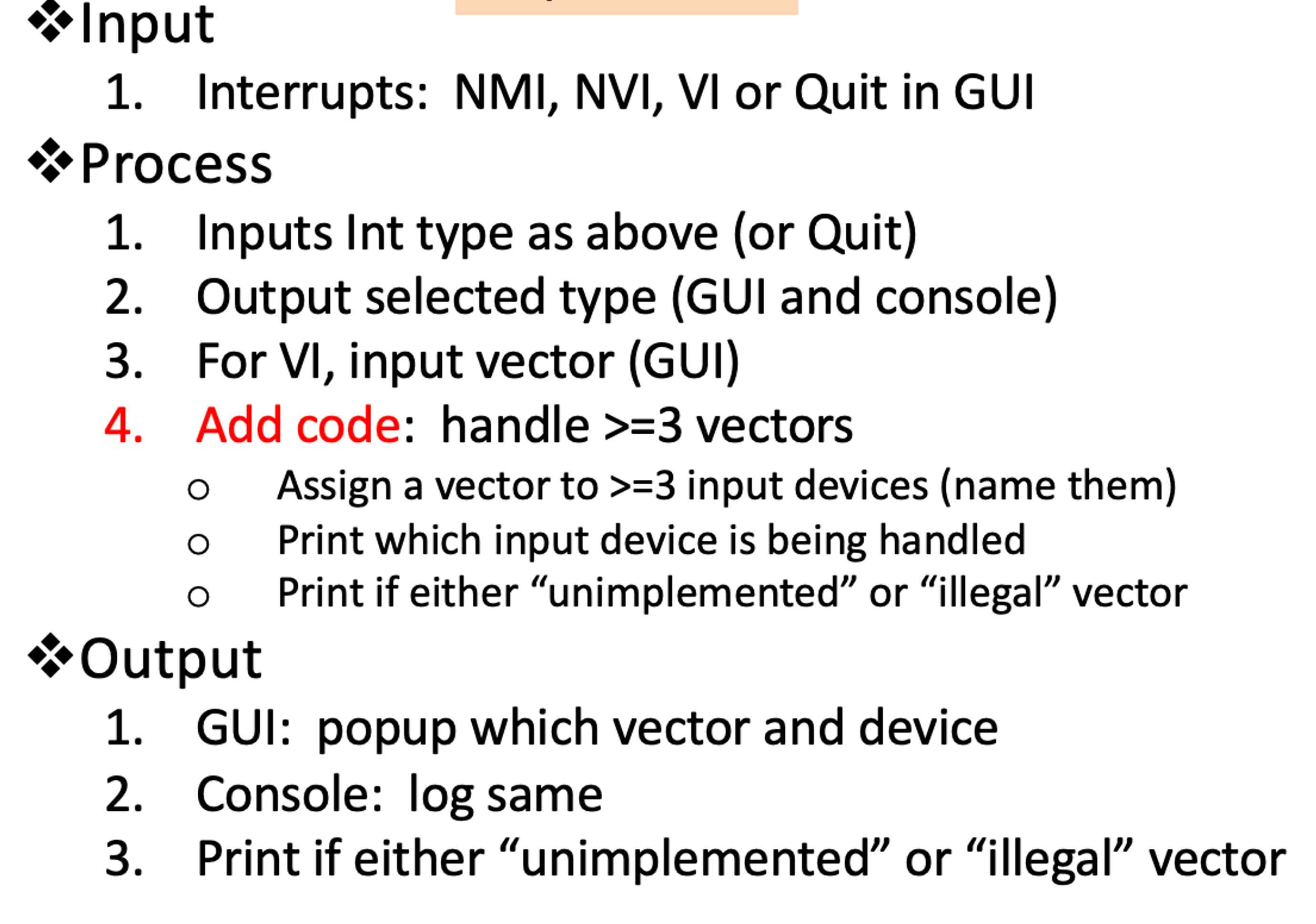 Solved Interrupts: NMI, NVI, VI or Quit in GUI& | Chegg.com