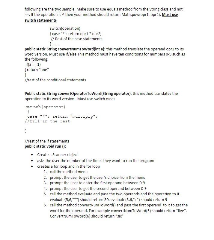 Solved Objectives Practice conditional statements, and | Chegg.com