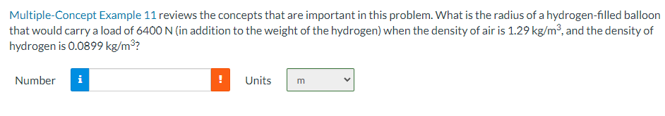 Solved Multiple-Concept Example 11 reviews the concepts that | Chegg.com