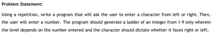 Solved Problem Statement: Using a repetition, write a | Chegg.com