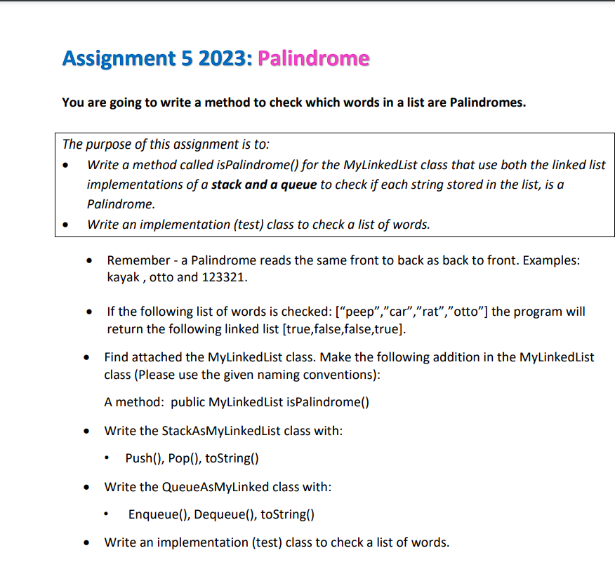 Solved public class MyLinkedList { private Node head, | Chegg.com
