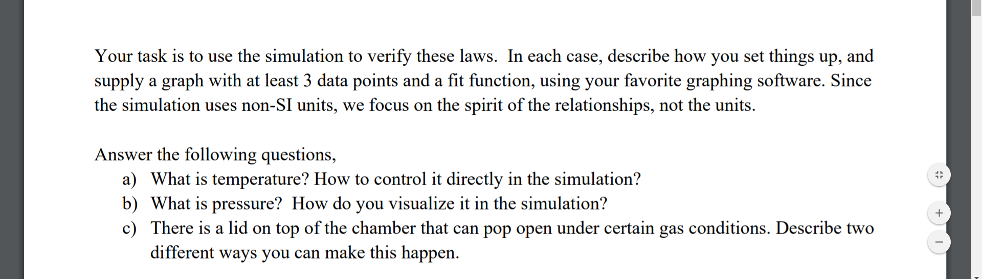 Solved Open the Gas Properties simulation on your computer: | Chegg.com