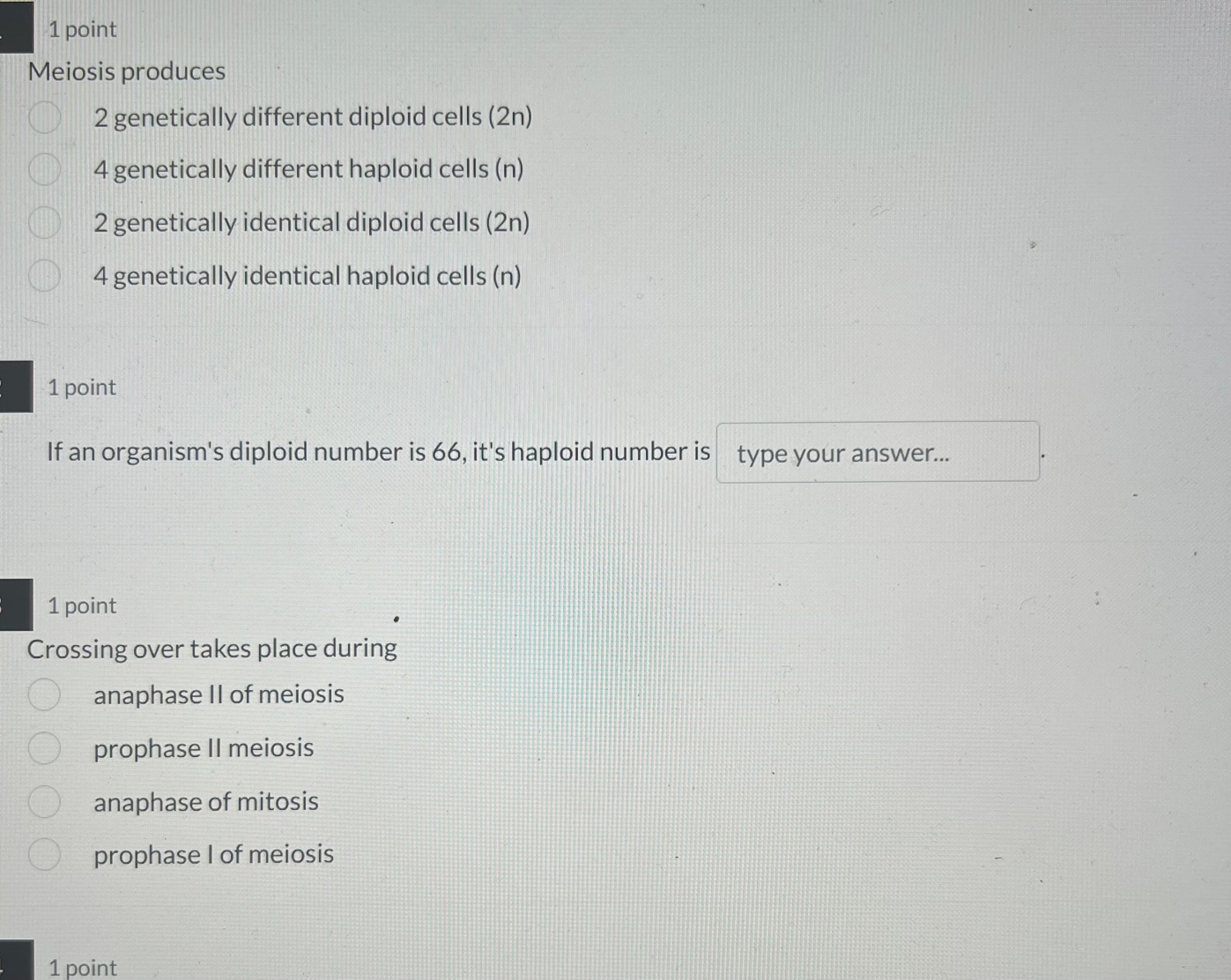 Solved 2 genetically different diploid cells ( 2n) 4 | Chegg.com