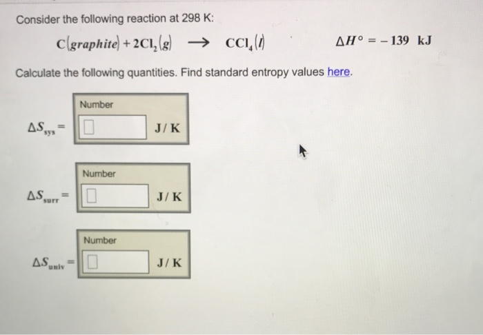Solved Consider the following reaction at 298 K: | Chegg.com
