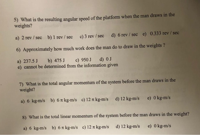 Solved Questions 5-7 are based on the following information: | Chegg.com