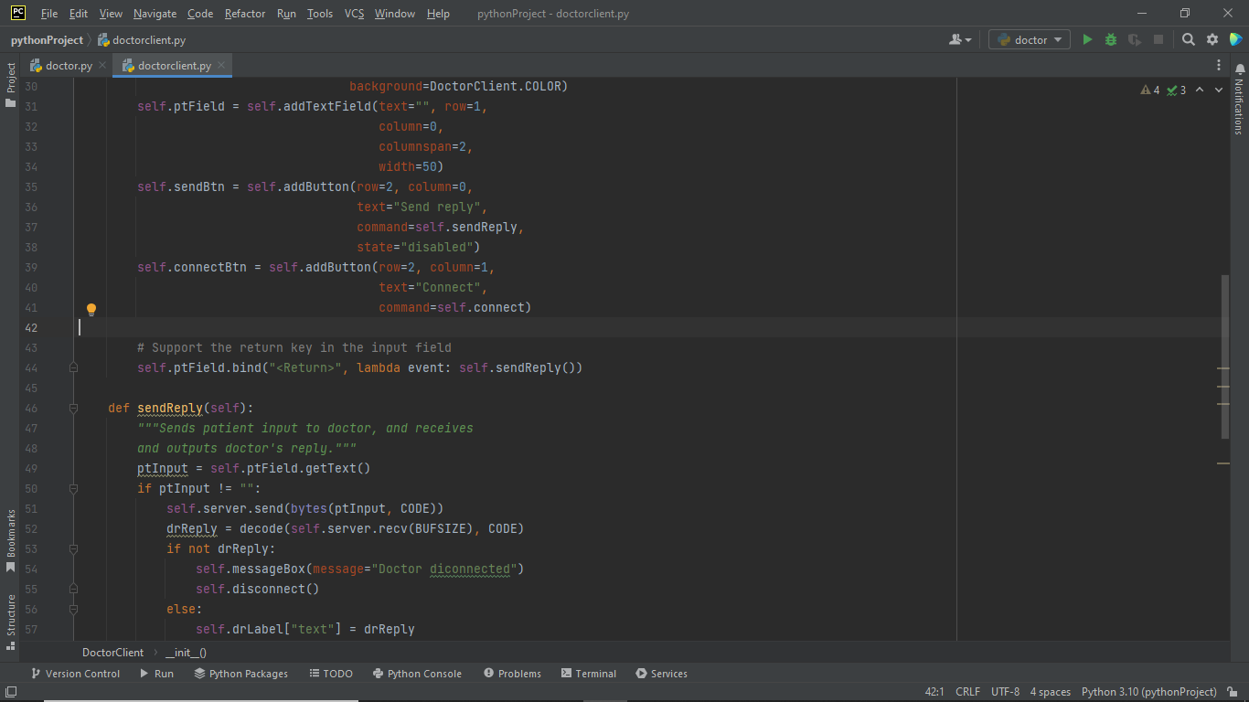 Solved A Doctor object is now associated with a | Chegg.com