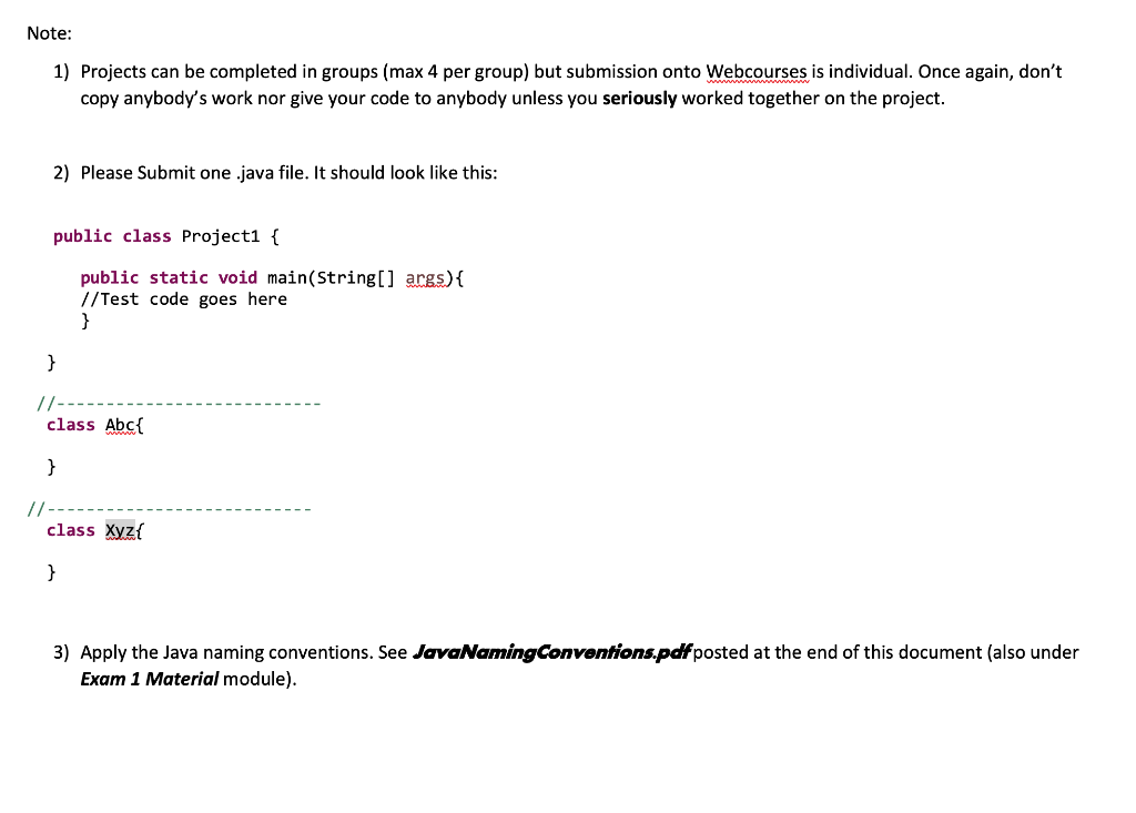 Solved Note: 1) Projects can be completed in groups (max 4 | Chegg.com