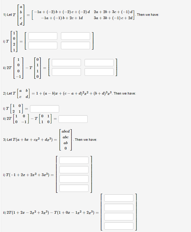 Solved 1) Let | Chegg.com