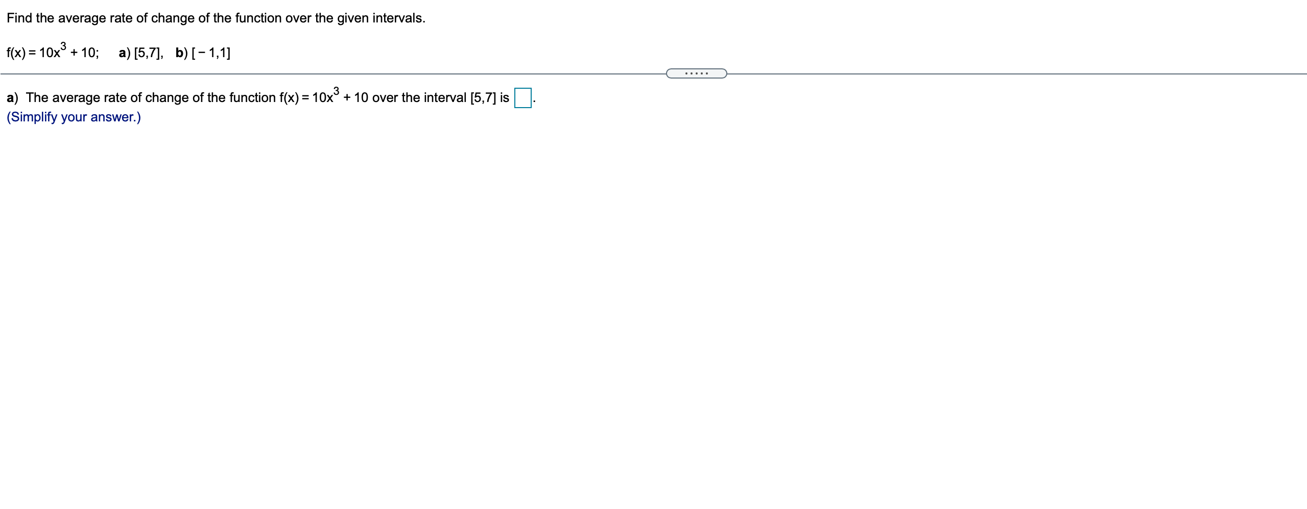 Solved Suppose that f(t)=x2 + 4t - 3. What is the average | Chegg.com