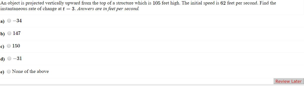 Solved An object is projected vertically upward from the top | Chegg.com