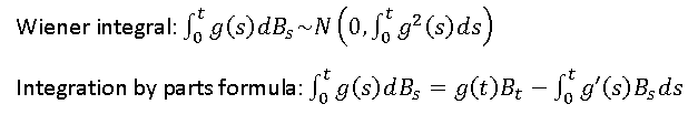 Solved Wiener integral: ∫0tg(s)dBs∼N(0,∫0tg2(s)ds) | Chegg.com