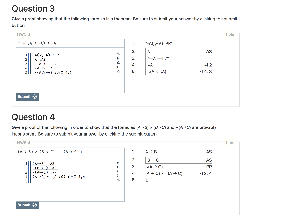 Give a proof showing that the following formula is a | Chegg.com