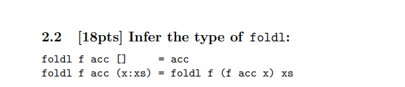 2 [32pts] Type Inference In this problem you will | Chegg.com