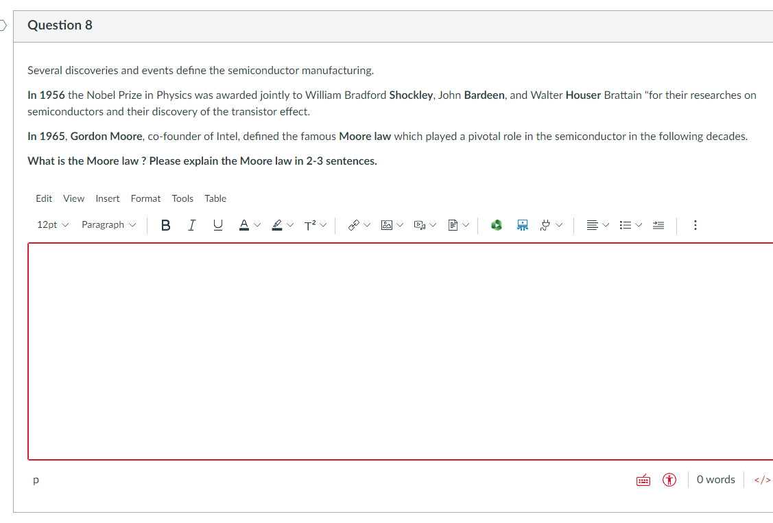 Solved > Question 8 Several discoveries and events define | Chegg.com