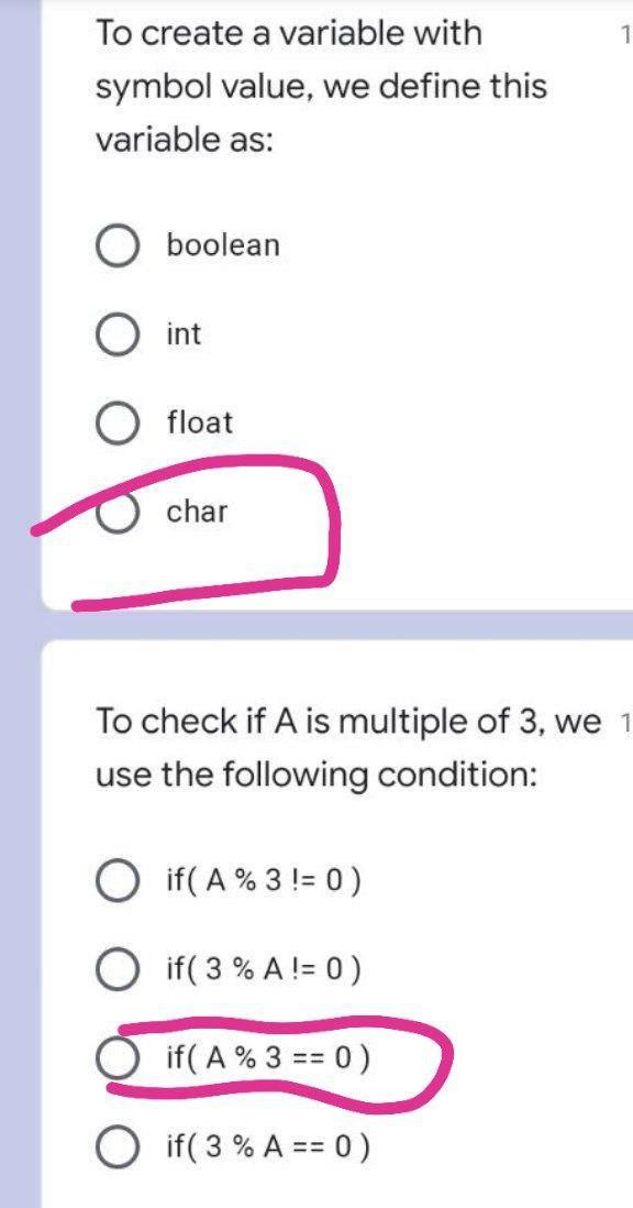 Solved To create a variable with symbol value, we define | Chegg.com