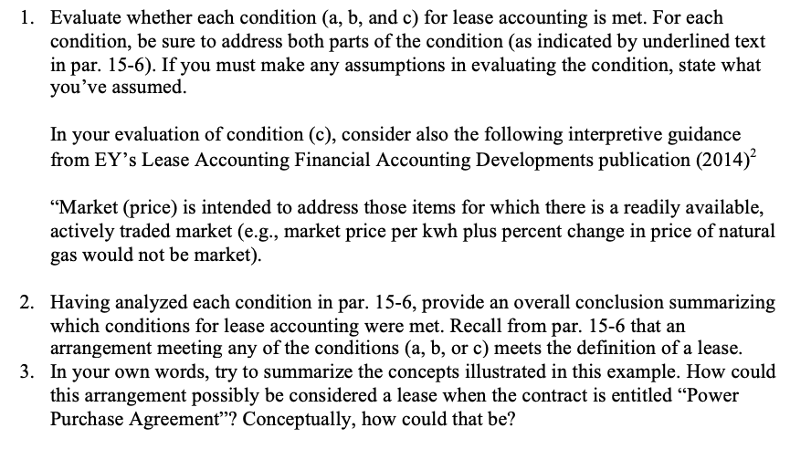 s that Qualify as Leases arrangement conveys the | Chegg.com
