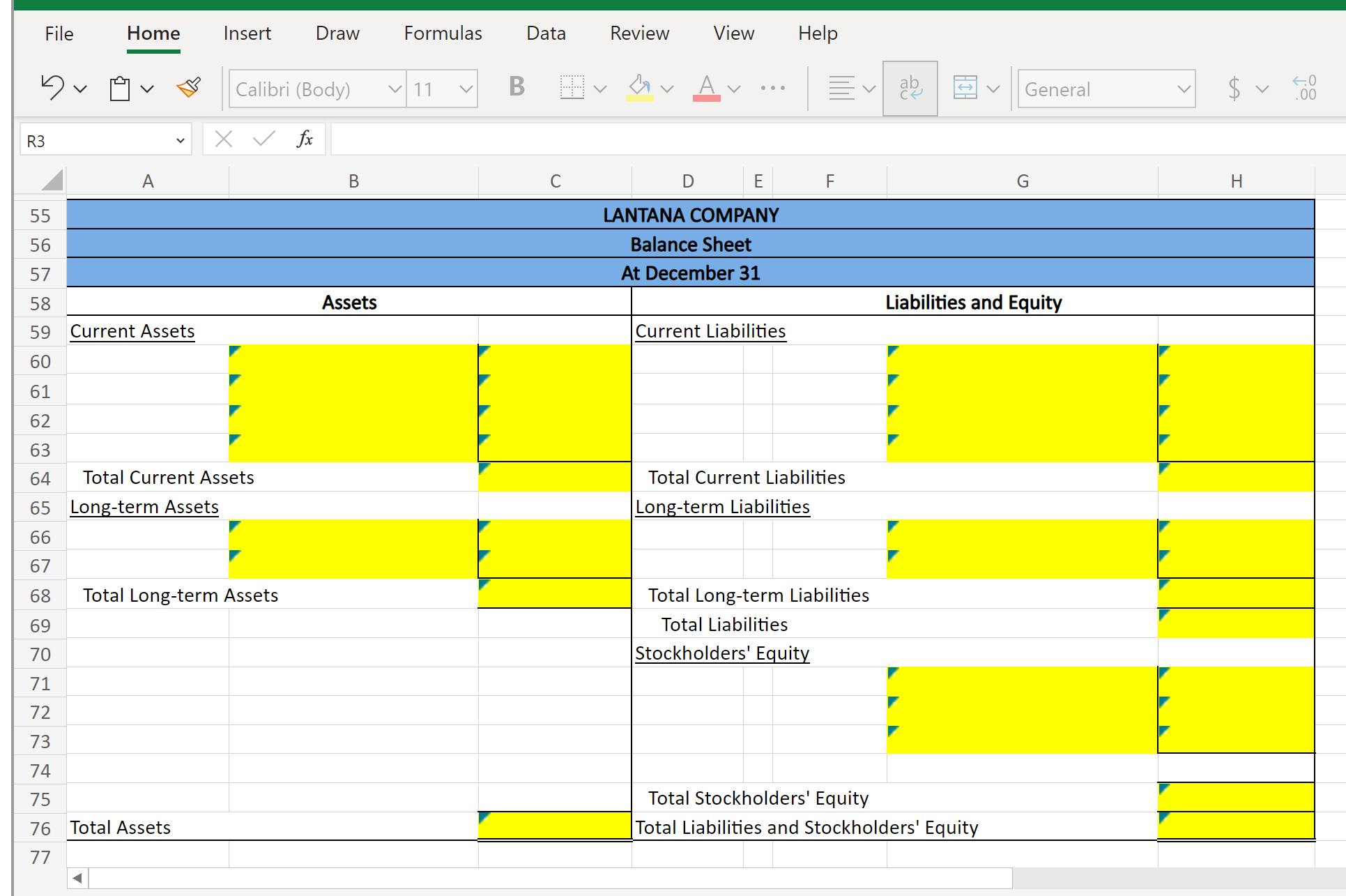 Solved File Home Insert Draw Formulas Data Review View Help | Chegg.com