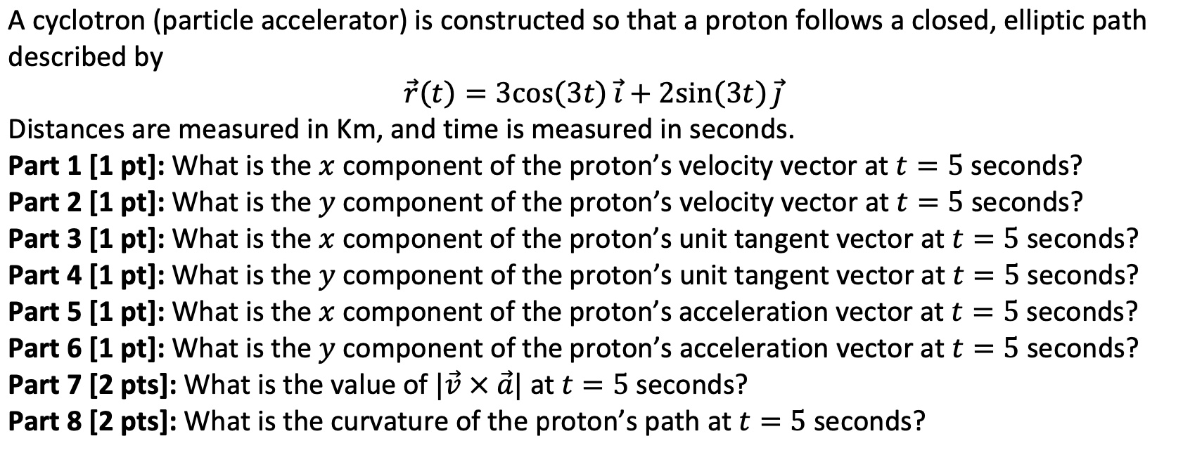 Solved A cyclotron (particle accelerator) is constructed so | Chegg.com