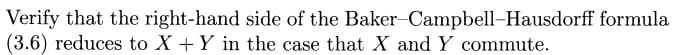 Solved Verify that the right-hand side of the | Chegg.com