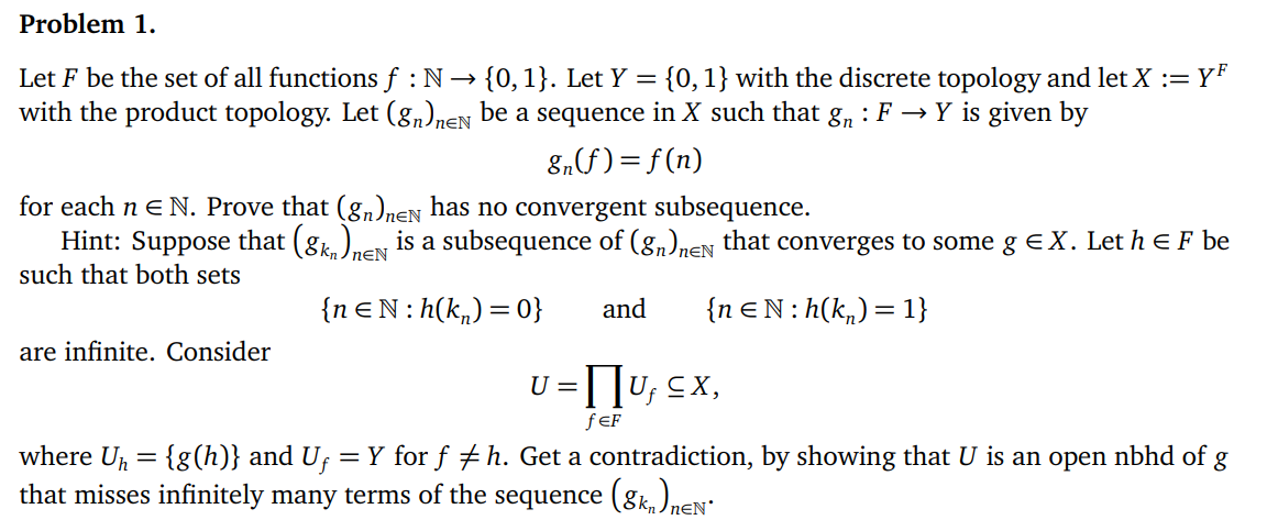 Solved Problem 1.Let F ﻿be the set of all functions | Chegg.com