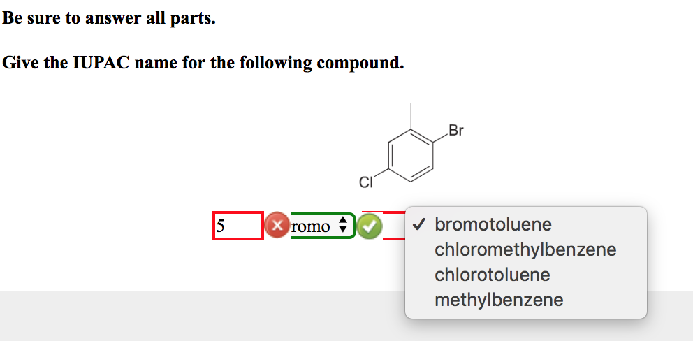 Solved Be sure to answer all parts. Give the IUPAC name for | Chegg.com