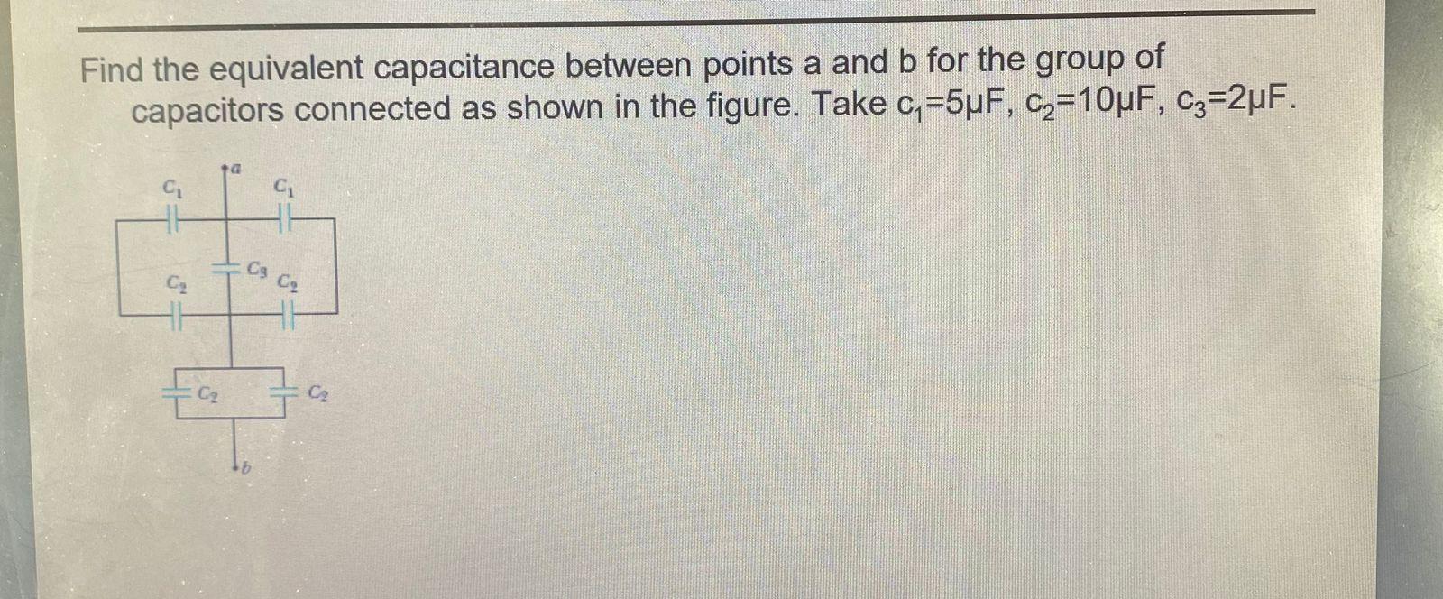 Solved Example How many 1 pF capacitors need to be connected | Chegg.com