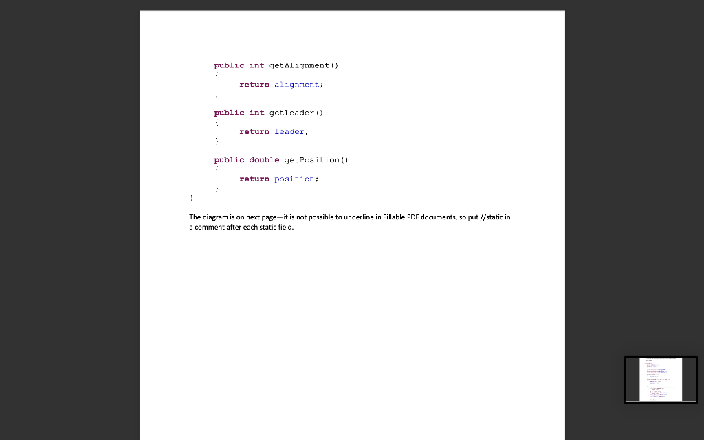 Solved 3. (5 points) Create a UML diagram for the class | Chegg.com