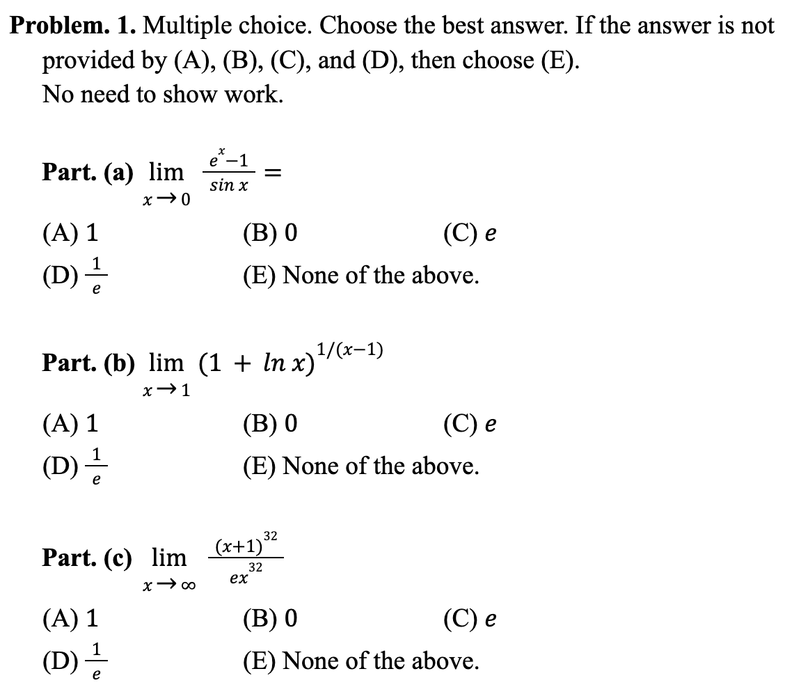 Solved Problem. 1. Multiple choice. Choose the best answer. | Chegg.com Solved Problem. 1. Multiple choice. Choose the best answer. | Chegg.com