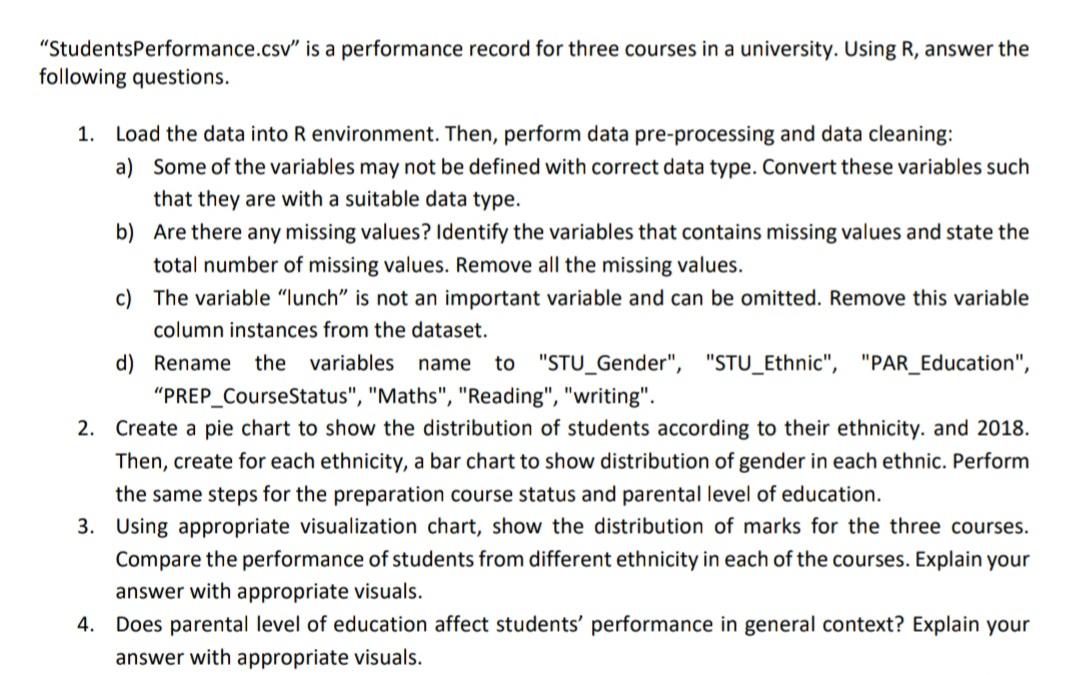 Solved FOR NUMBER 4 I TRIED WITH THE CODE GIVEN ABOVE BUT | Chegg.com