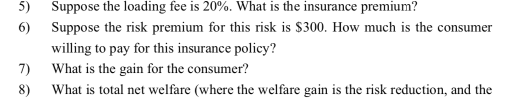 Solved 2. We calculate the total welfare of having health | Chegg.com