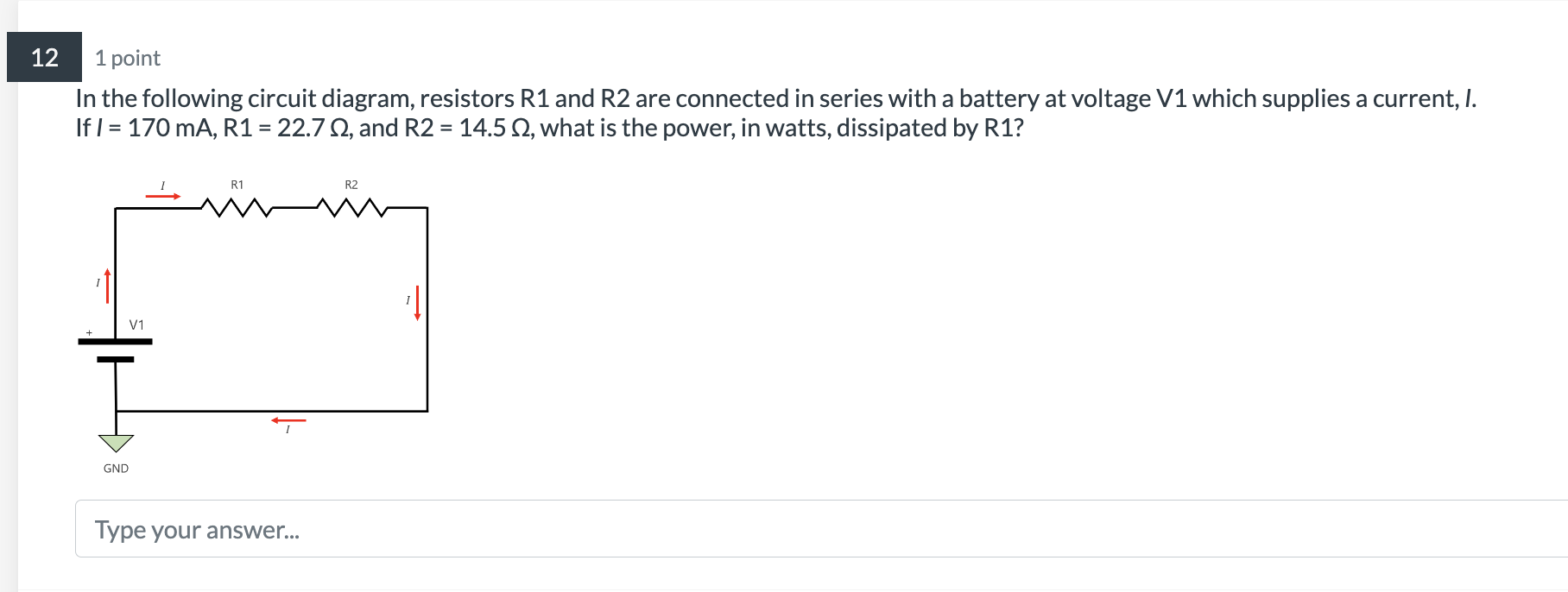 Solved 121 ﻿pointIn the following circuit diagram, resistors | Chegg.com
