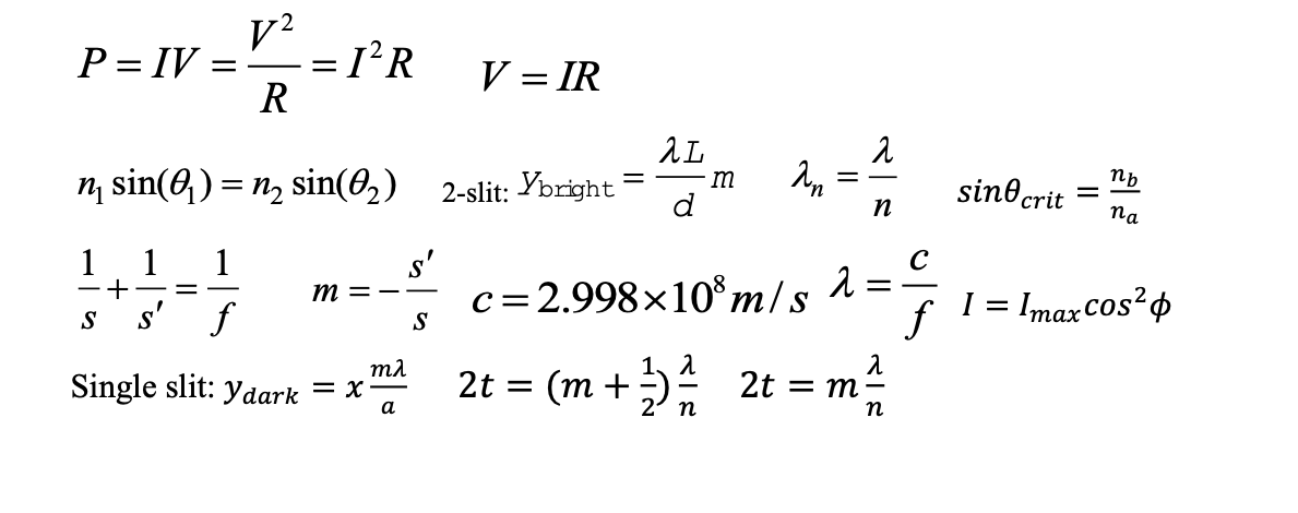 Solved = nb sino crit n na P= IV =1?R V = IR R 2L 2 n sin(@) | Chegg.com