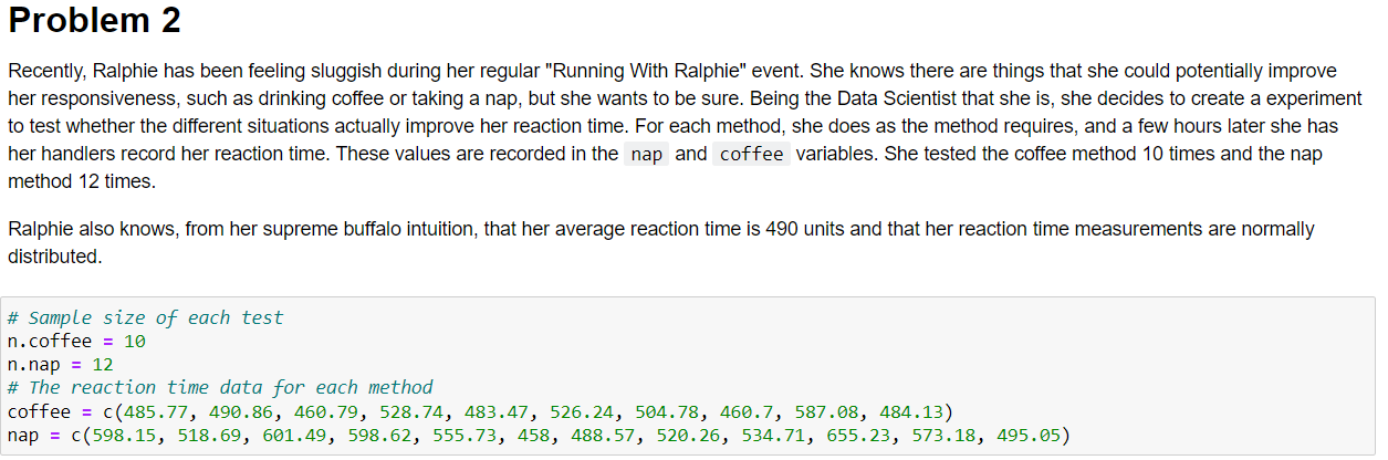 Solved Recently, Ralphie has been feeling sluggish during | Chegg.com
