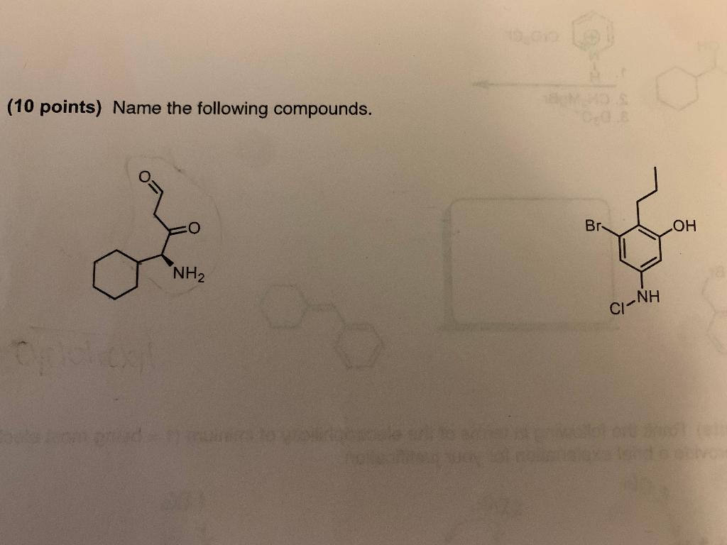 Solved please explain how to name these. I understand how to | Chegg.com