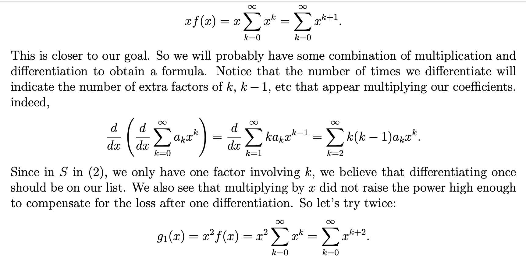Solved Question 1.1. Find a closed form value for each of | Chegg.com