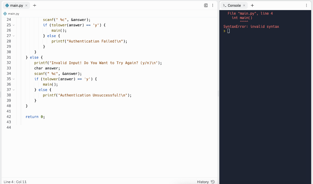Solved I try tried to run this program severally but it | Chegg.com