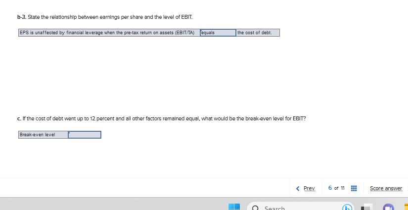 Solved Problem 5-16 (Static) Earnings per share and | Chegg.com