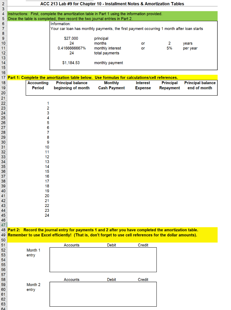 Amortization Tables Accounting | Cabinets Matttroy