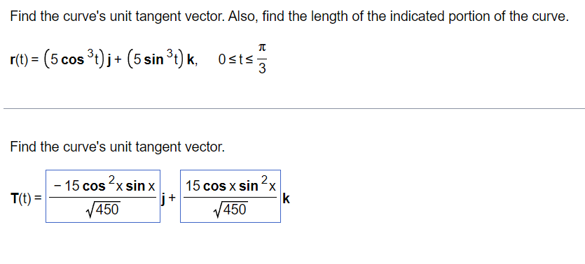 Solved Find the curve's unit tangent vector. Also, find the | Chegg.com