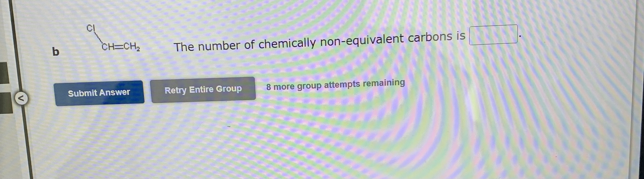 Solved How many kinds of chemically non-equivalent carbons | Chegg.com