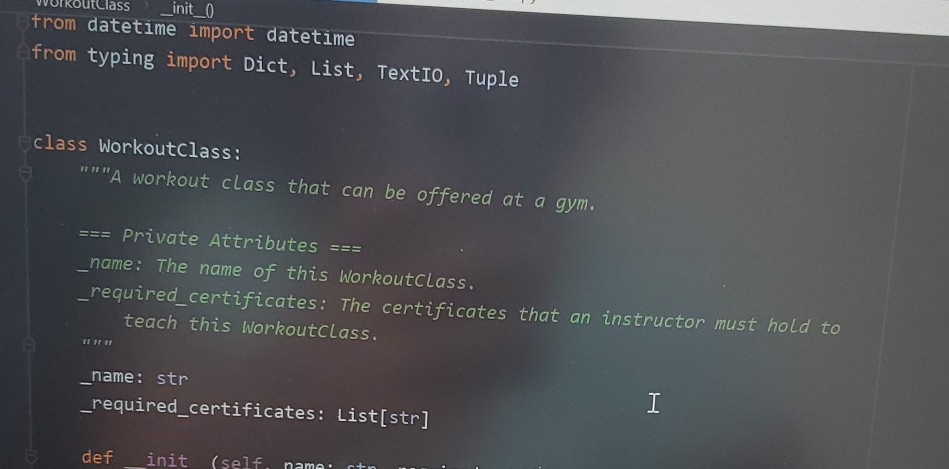 Solved def register(self, time_point: datetime, client: str, | Chegg.com