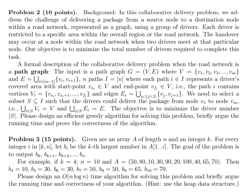 Solved Problem 2 (10 points). Background: In this | Chegg.com