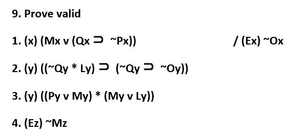 Solved Do not use the inference rules | Chegg.com