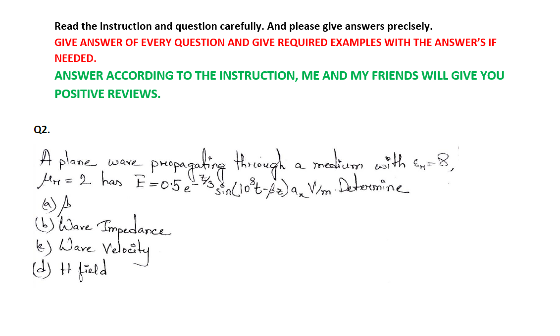 Solved Read the instruction and question carefully. And | Chegg.com