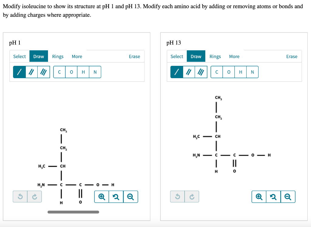 Solved Considering the side chain of each of the amino acids | Chegg.com